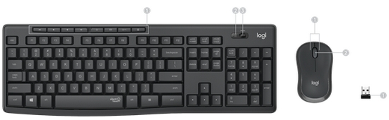 Getting Started - K295 Silent Wireless Combo – Logitech Support + Download